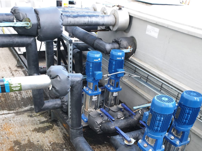 Aluminium Cladding | Lagging | Commercial Contractors